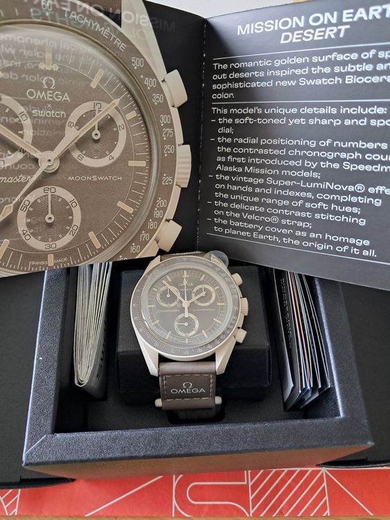 Swatch Moonswatch Mission to Earth Desert (Gebraucht) in Niederhasli für CHF 298 – mit Lieferung ...