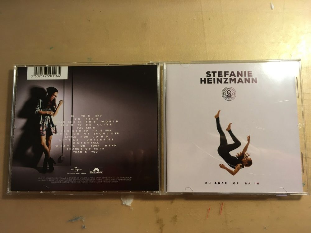 Stefanie Heinzmann - Chance of Rain (2015) Album CD (Gebraucht) in ...