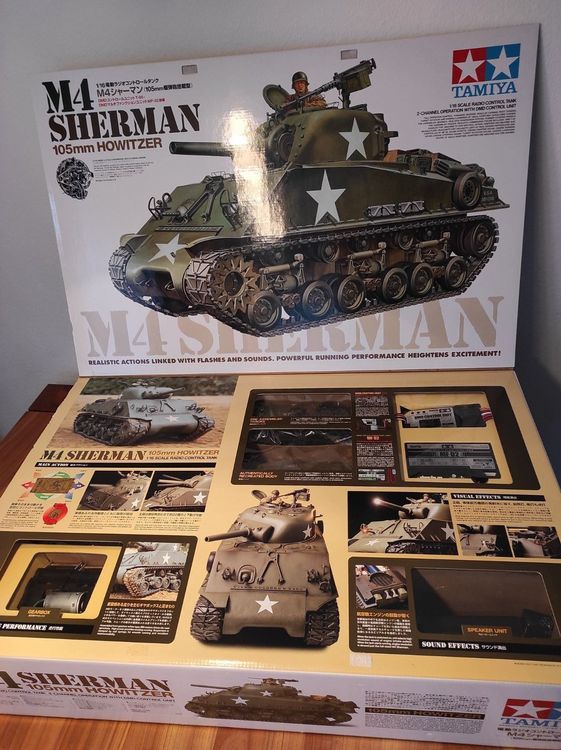 Tamiya 56014 / M4 Sherman Full-Option | Acheter sur Ricardo