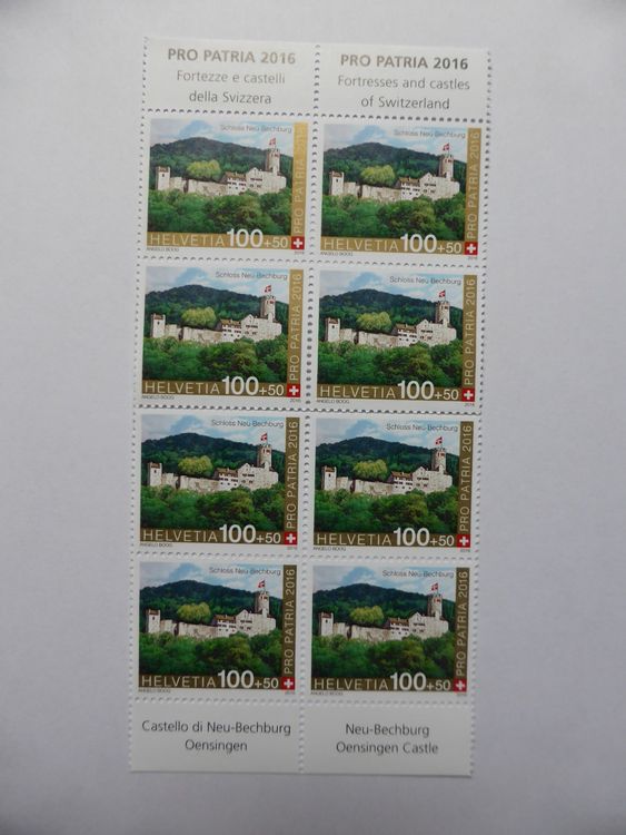 2016 Pro Patria Bechburg Oensingen postfrisch - Angelo Boog | Kaufen auf Ricardo