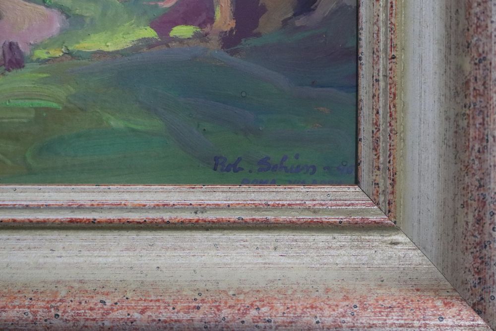Robert Schiess 1896-1956, Gemälde, "Via Appia von 1946". (Gebraucht) in ...