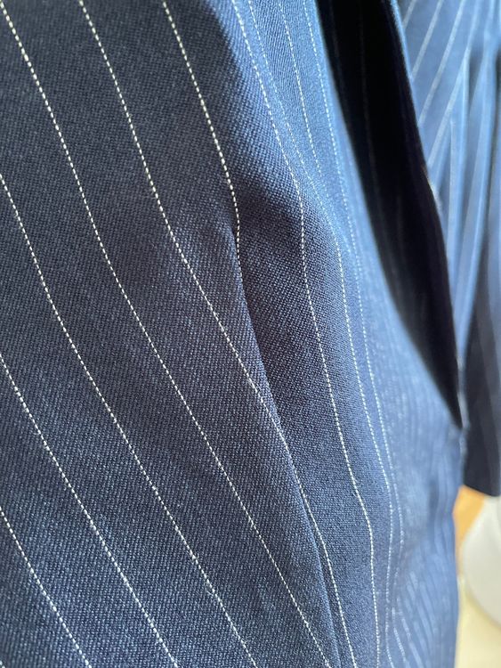 Schick Dunkelblauer Oversize Langer Blazer BRN of London 46 (Neu ...