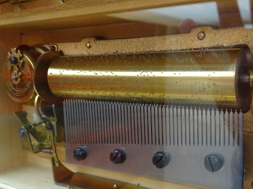 Boîte à musique Cuendet , comme Reuge , 4 belles mélodies (D'occasion ...