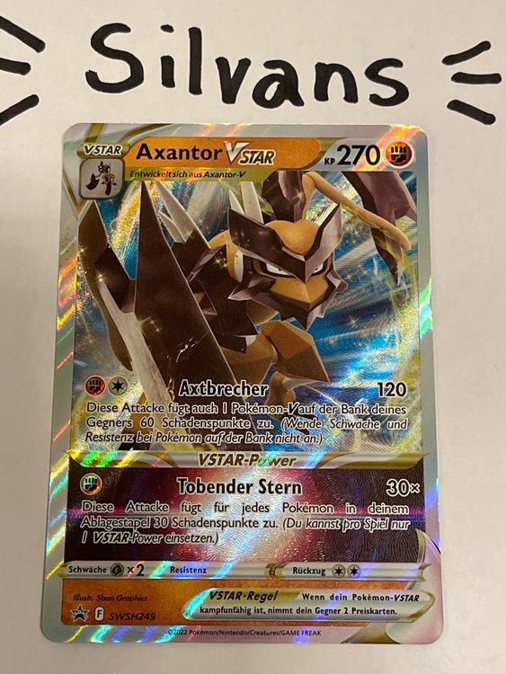 Axantor VStar Black Star Promo SWSH249 Deutsch | Kaufen auf Ricardo