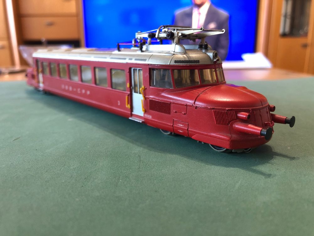 Märklin 3125 SBB Triebwagen RoterPfeil ESU LokPilot 5 Mfx | Acheter sur ...