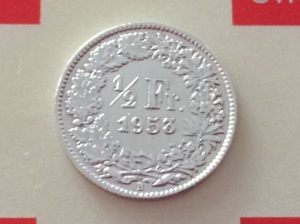 1/2 Franken 1953 vz | Kaufen auf Ricardo