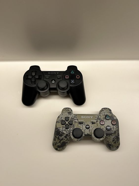 PS3 Wireless Controller CECHZC2E + Speedlink Kabel-Set (Gebraucht) in ...