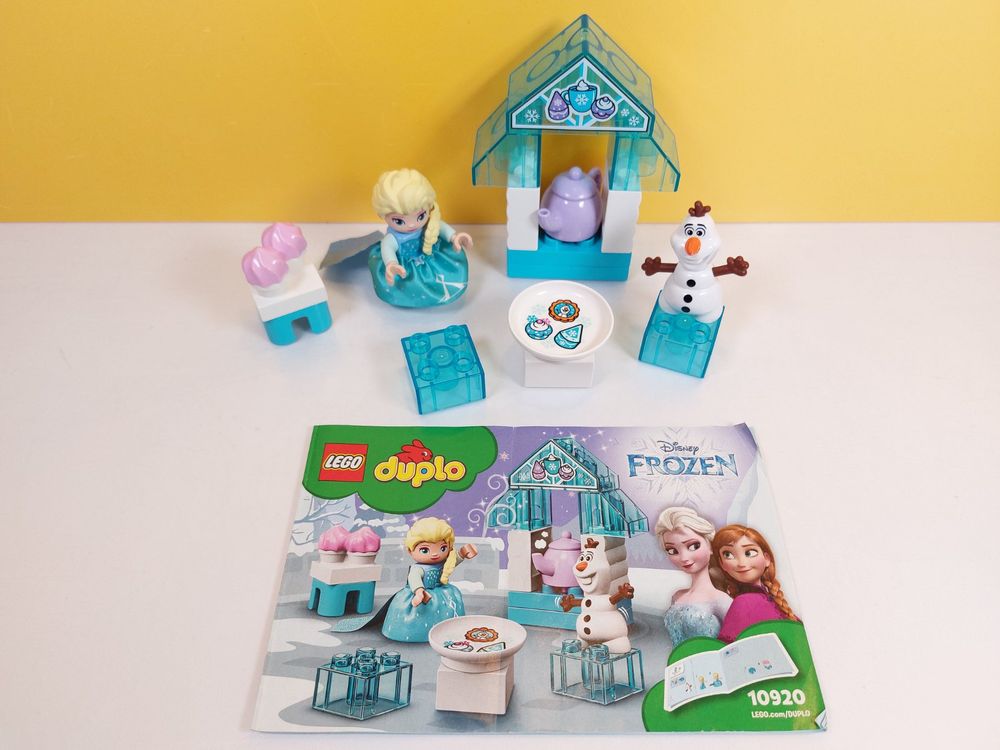 LEGO DUPLO 10920 Elsas und Olafs Eis-Café - Komplett inkl.BA (Gebraucht ...