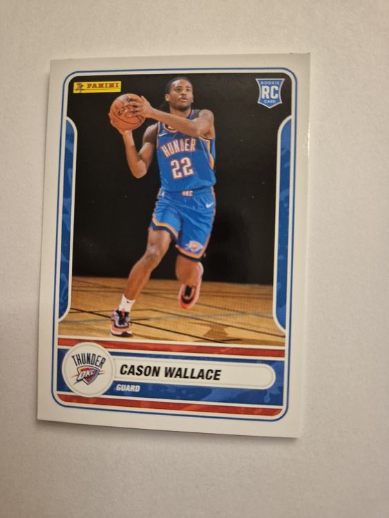 Cason Wallace Rookie Card - NBA Panini 2023 2024 (Neu (gemäss ...