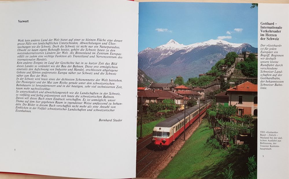 Schweizer Bahnen, Schweizer Landschaften, B. Studer (Gebraucht) in Lausanne für CHF 20 – mit ...