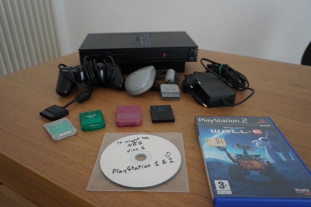 Sony PlayStation 2 + modchip, Zubehör, Spiele - getestet! (Gebraucht ...