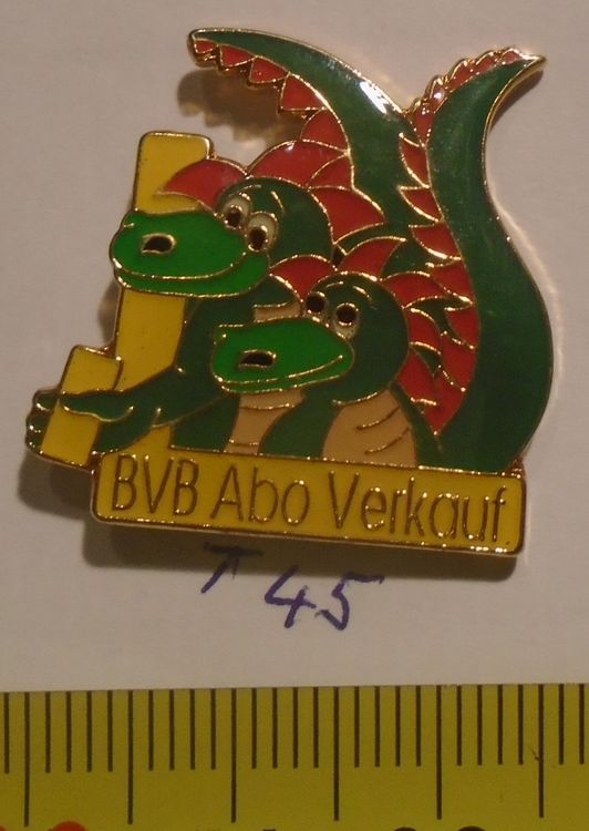 1 Schöner BVB ABO Verkaufs Pin (T45) (Gebraucht) in Winterthur für CHF ...