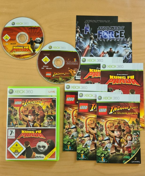 Bundle Lego Indiana Jones & Kung Fu Panda (Xbox 360) (Gebraucht) in ...