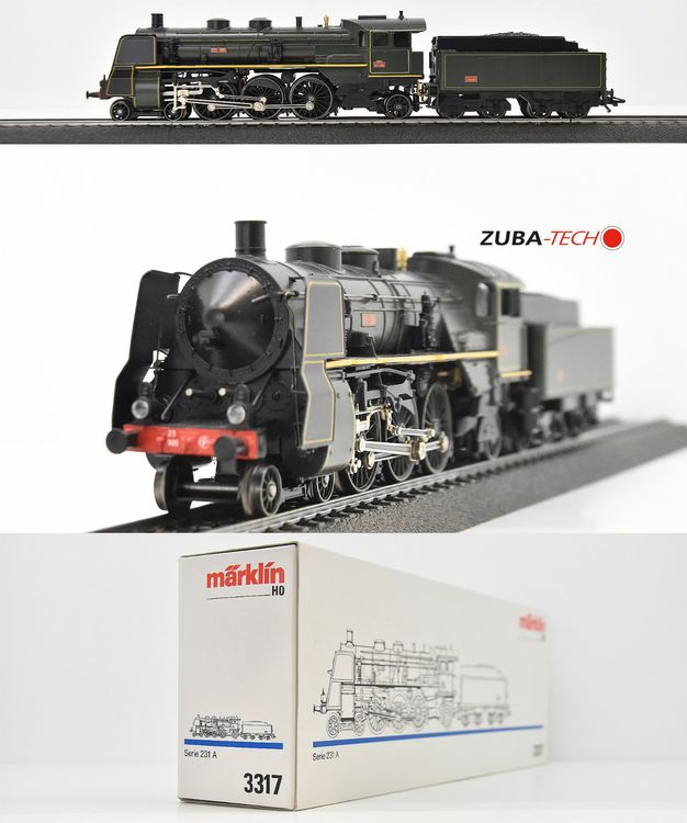 Märklin 3317 Dampflok Serie 231 A SNCF H0 WS Analog OVP | Kaufen auf ...
