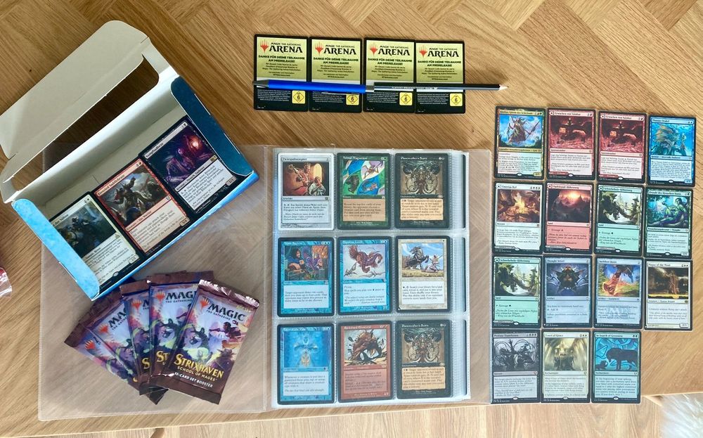Magic the gathering, old school binder+ | Kaufen auf Ricardo