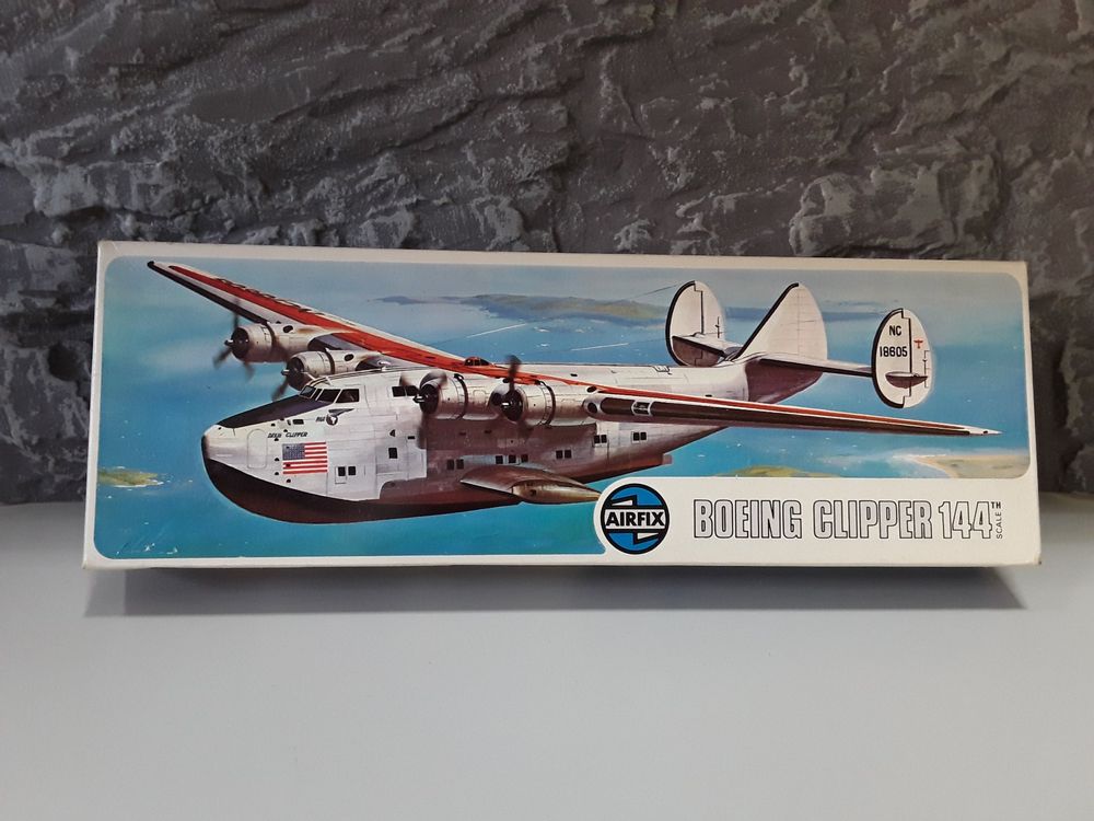 Modellbausatz_ Boeing Clipper _ Airfix _ 1:144 | Kaufen auf Ricardo