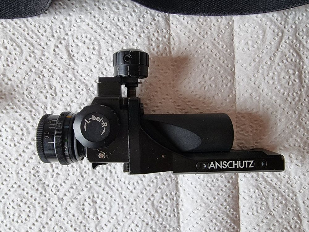 STGW 57 komplett visier Aufrüstung /Diopter/Iris/Korn/Träger (Gebraucht ...