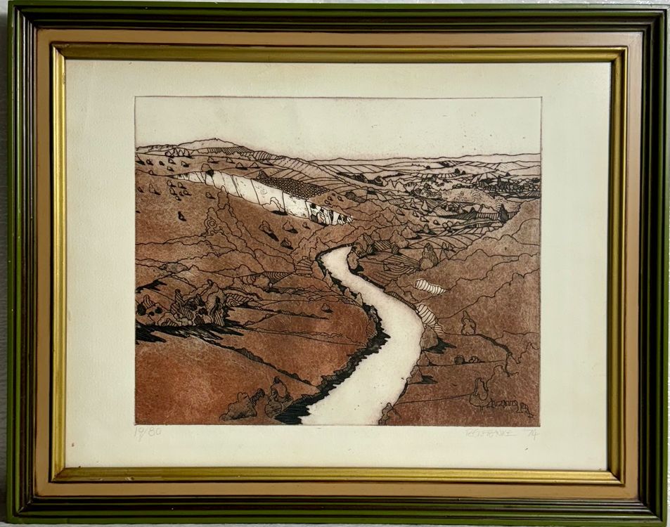 Alte Radierung Unleserlich Signiert (Gebraucht) in Root für CHF 35 – mit Lieferung auf Ricardo ...