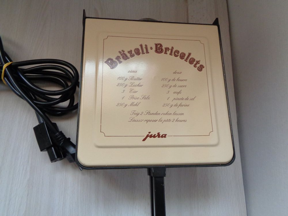 BREZELEISEN JURA SWISS MADE TYP 142 FER A BRICELETS | Kaufen auf Ricardo