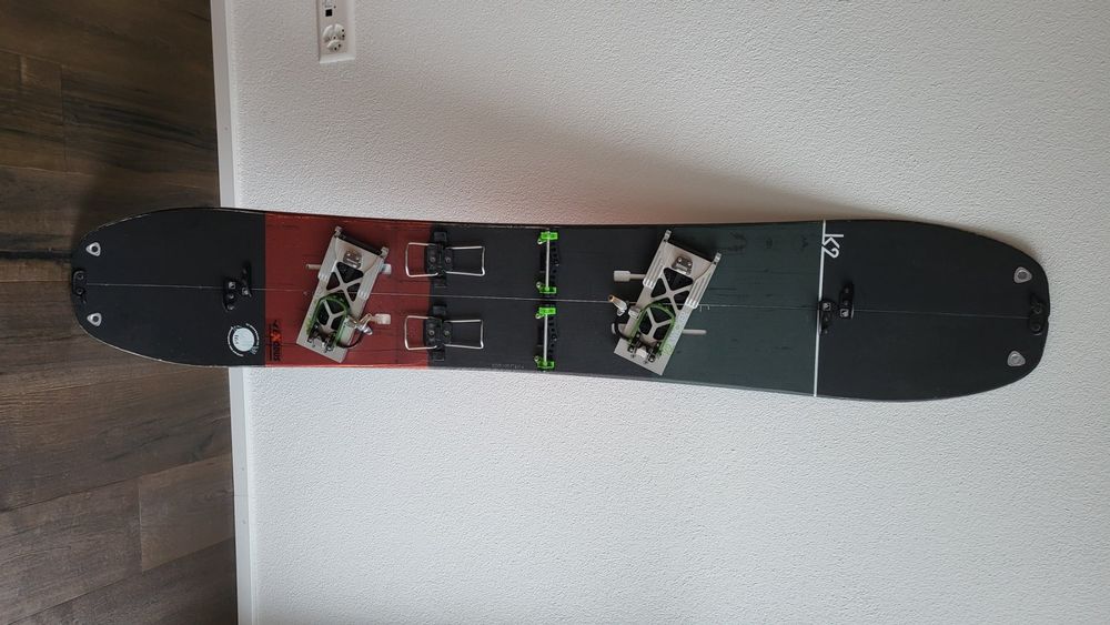 K2 Split Board inkl. Bindung und Felle. Top Zustand (Gebraucht) in Rain ...