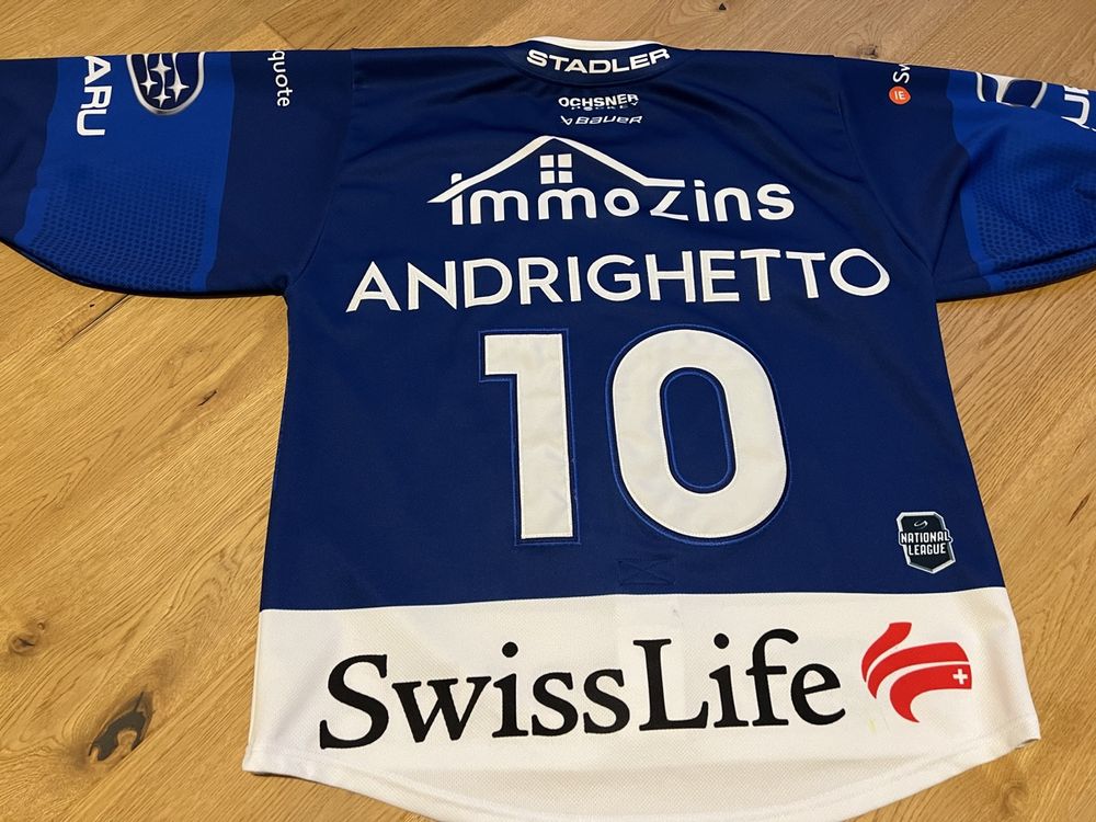 ZSC Andrighetto Original Trikot (Gebraucht) in Wängi für CHF 205 – mit ...