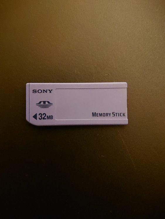 Sony - Memory Stick 32MB - Sony MSA 32A | Kaufen auf Ricardo