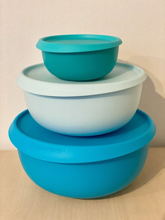 Tupperware Schüssel Set 4,3+2,5 liter plus 550ml (Neu und originalverpackt) in Worben für CHF 40 ...