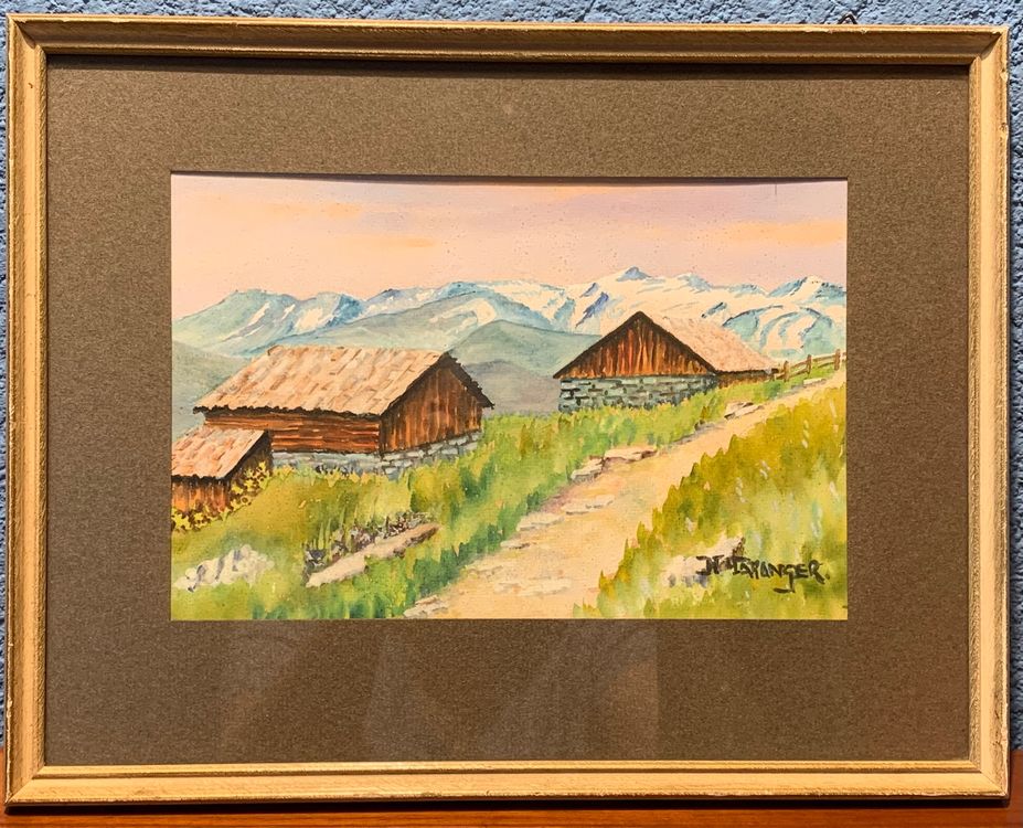 Aquarelle de JF Granger | Kaufen auf Ricardo