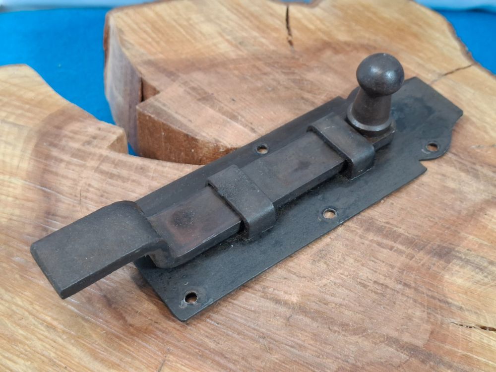 1 antiker schöner Tür Stossriegel, 16cm, Eisen (3815#TBS1) (Gebraucht ...