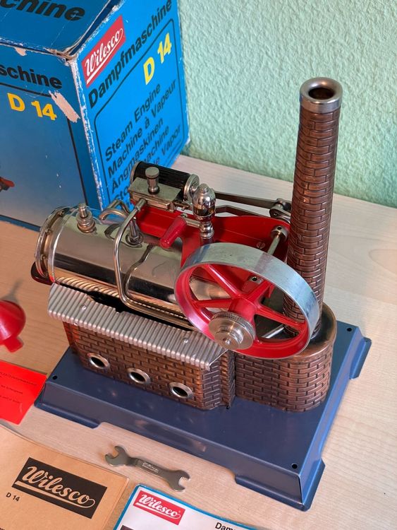 Dampfmaschine Wilesco D14 real Steampunk | Kaufen auf Ricardo