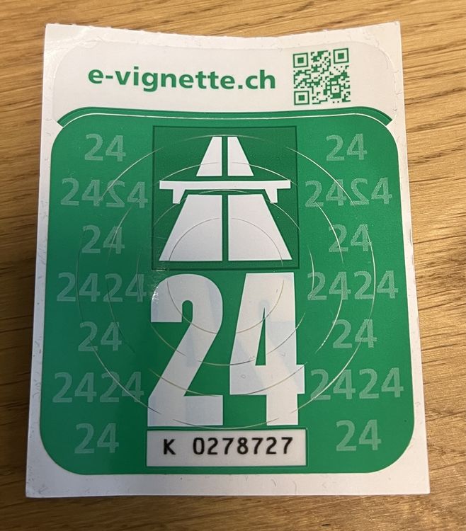 Autobahn Vignette 2024 Neu | Kaufen auf Ricardo