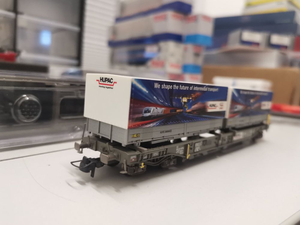 Roco 76198 - Taschenwagen Set "Hupac" (Gebraucht) in St. Margrethen SG ...