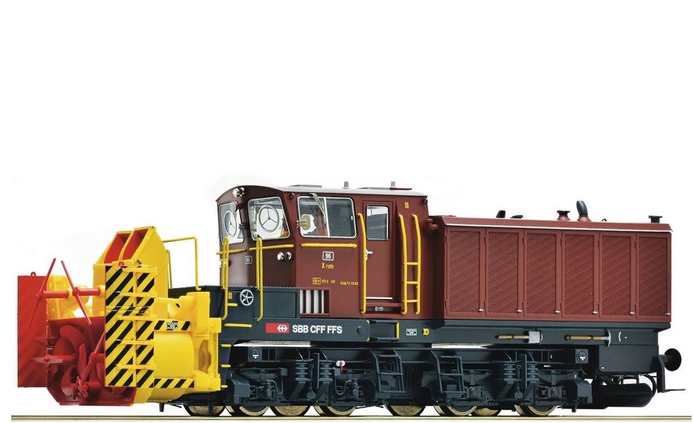 Roco 72800 Beilhack Schneeschleuder der SBB Digital Sound (Neu und ...