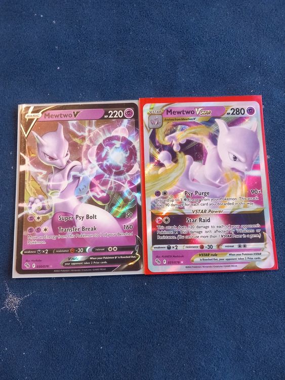 Mewtwo V & Mewtwo VSTAR (EN) Pokemon GO - 030 & 031/078 | Kaufen auf Ricardo