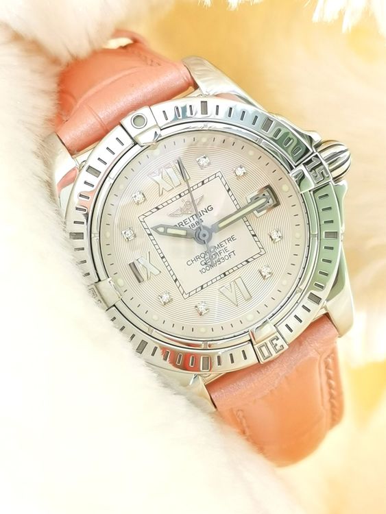 Breitling Cockpit Lady Diamant ref.A71356 neuwertig Full Set (Neu ...