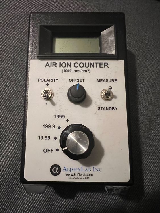 Air Ion Counter (Gebraucht) in für CHF 120 – mit Lieferung auf Ricardo ...