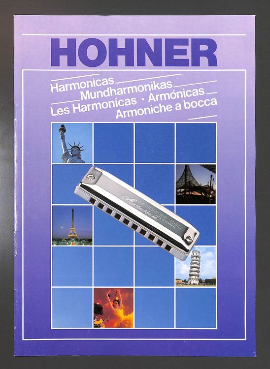 HOHNER - HARMONICAS MUNDHARMONIKAS 1985 (22 Seiten) Katalog (Gebraucht ...