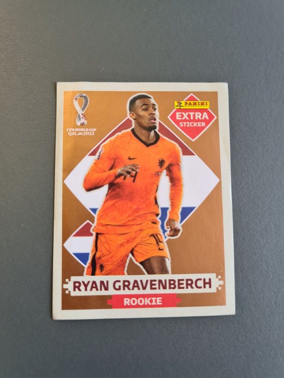 Extra Sticker WM 2022 Qatar Gravenberch bronze (Gebraucht) in Grosswangen für CHF 12 – mit ...