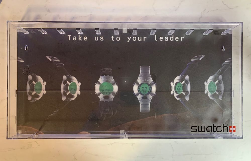 SWATCH COLLECTOR BOX DISPLAY FÜR 12 STK. (Gebraucht) in Schaffhausen ...