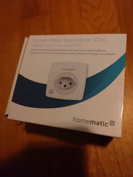 Homematic Schalt-Mess-Steckdose (CH) | Kaufen auf Ricardo