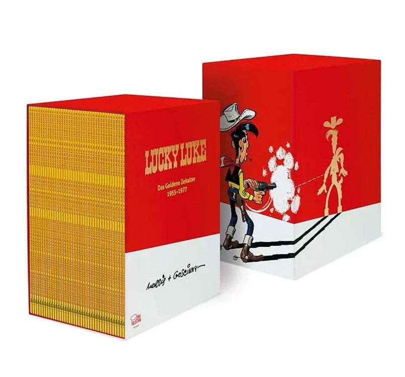 Lucky Luke Gesamtausgabe, Carlsen, im Schuber 1-40!!! (Neu und ...