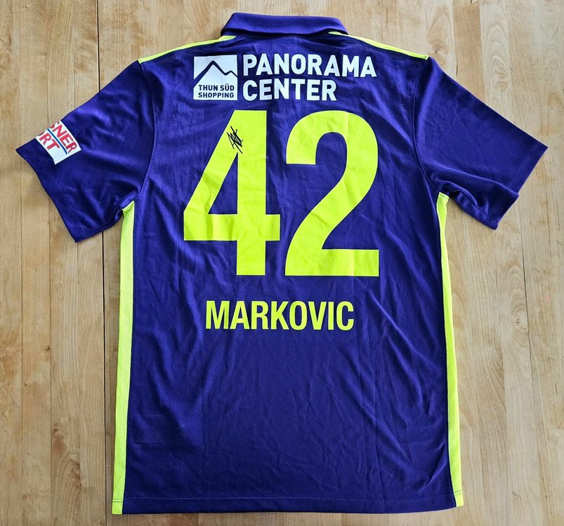 FC Thun Trikot #42 matchworn Ivan Markovic Nike Grösse M FCT (Gebraucht) in Niederrohrdorf für ...