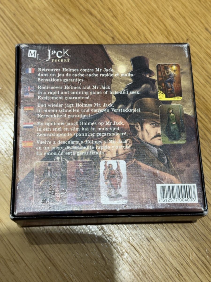 Mr. Jack Pocket: Spannendes Detektiv-Spiel für 2 Personen (Gebraucht ...