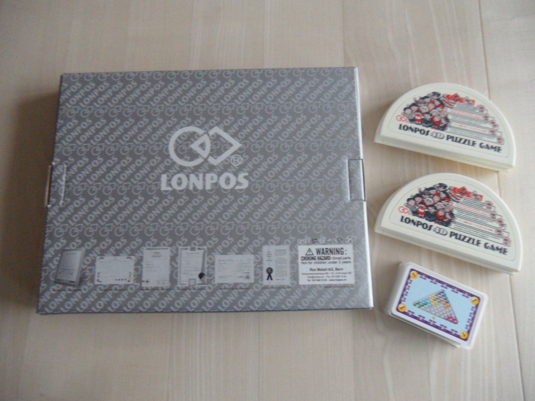 Lonpos 4D das Original + Karten + 2 Sets zusätzlich - Schön (Gebraucht ...