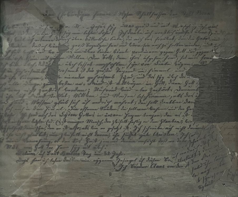 Antike Handgeschriebene Brief | Kaufen auf Ricardo