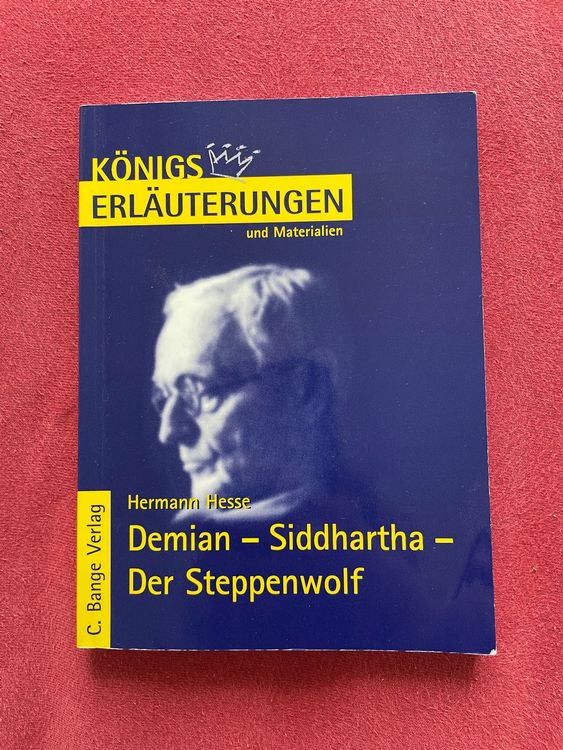 Demian, Siddharta-Der Steppenwolf Hermann Hesse (Gebraucht) in für CHF ...