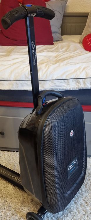 Micro Scooter-Koffer Trolley Schwarz | Kaufen auf Ricardo
