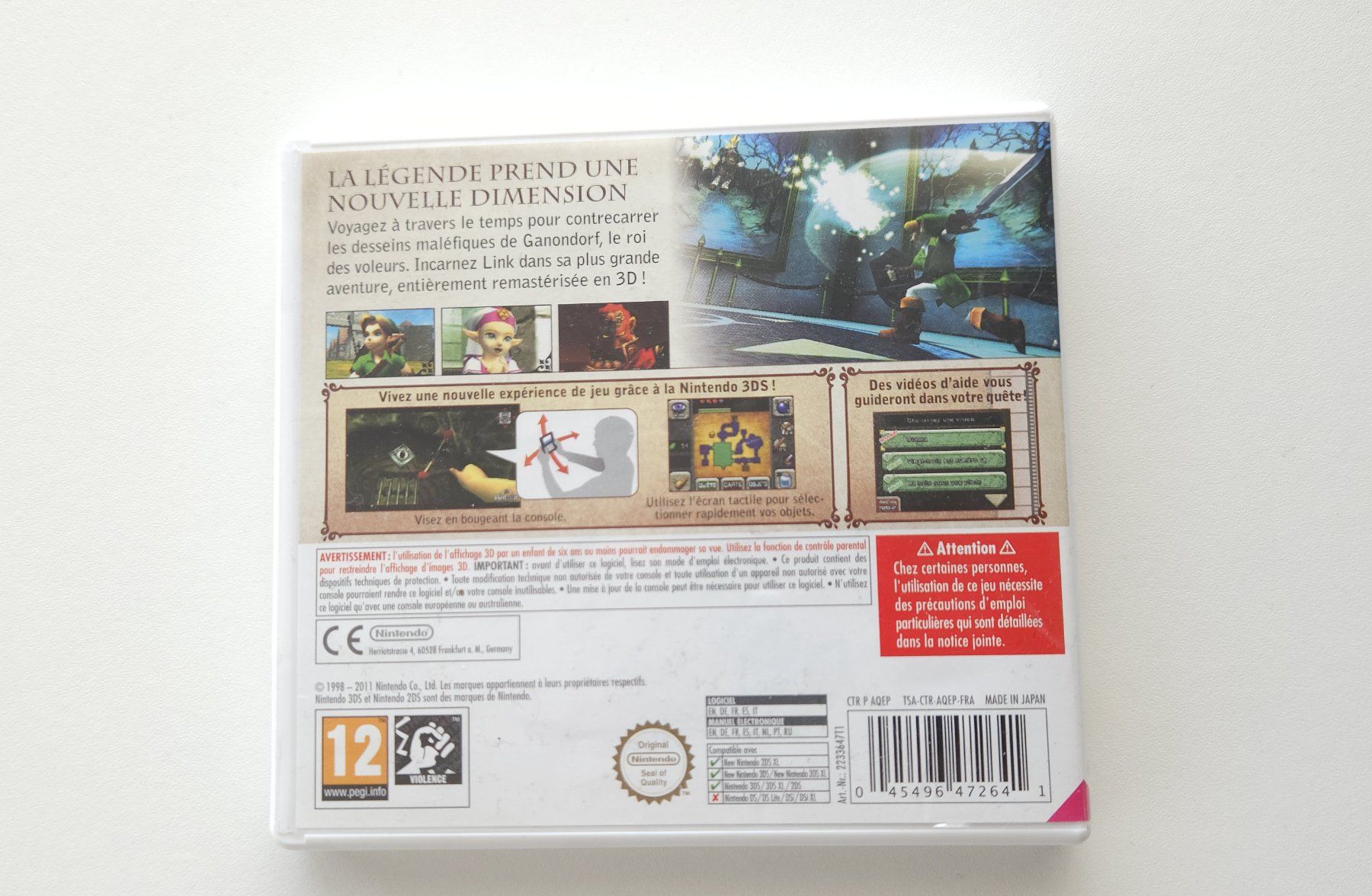 The Legend of Zelda Ocarina of Time 3D (DE, FR, EN, IT, ES) (Gebraucht ...