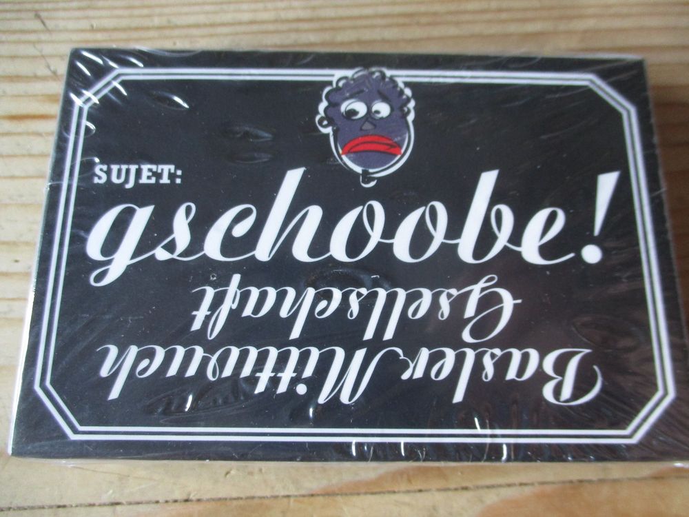 Basler Mittwuch Gsellschaft, BMG; schwarzer Peter (Neu und ...