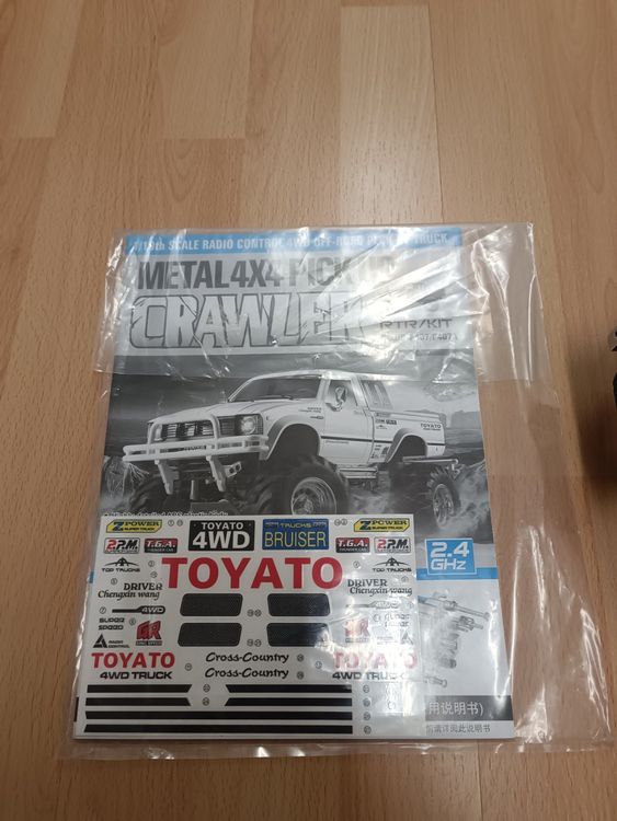 Hgp 407 Tamiya Bruiser Klon Scale Crawler mit RC4wd Hex Kit (Gebraucht ...